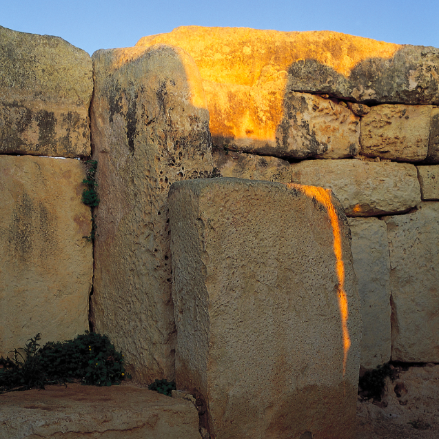 Solstice at the prehistoric Mnajdra Temples