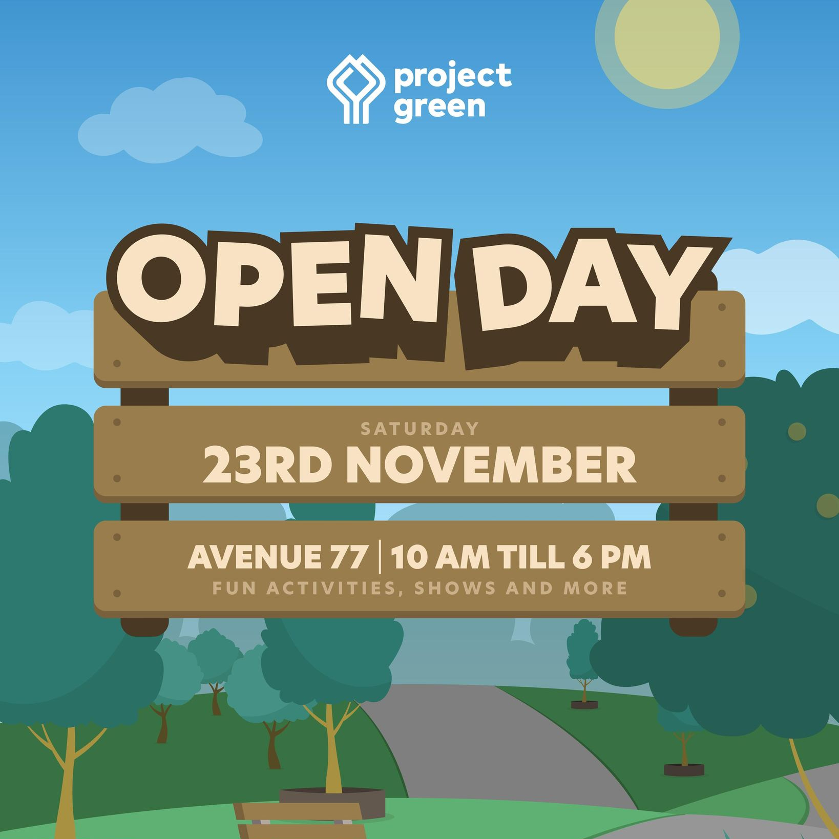 The Project Green Open Day