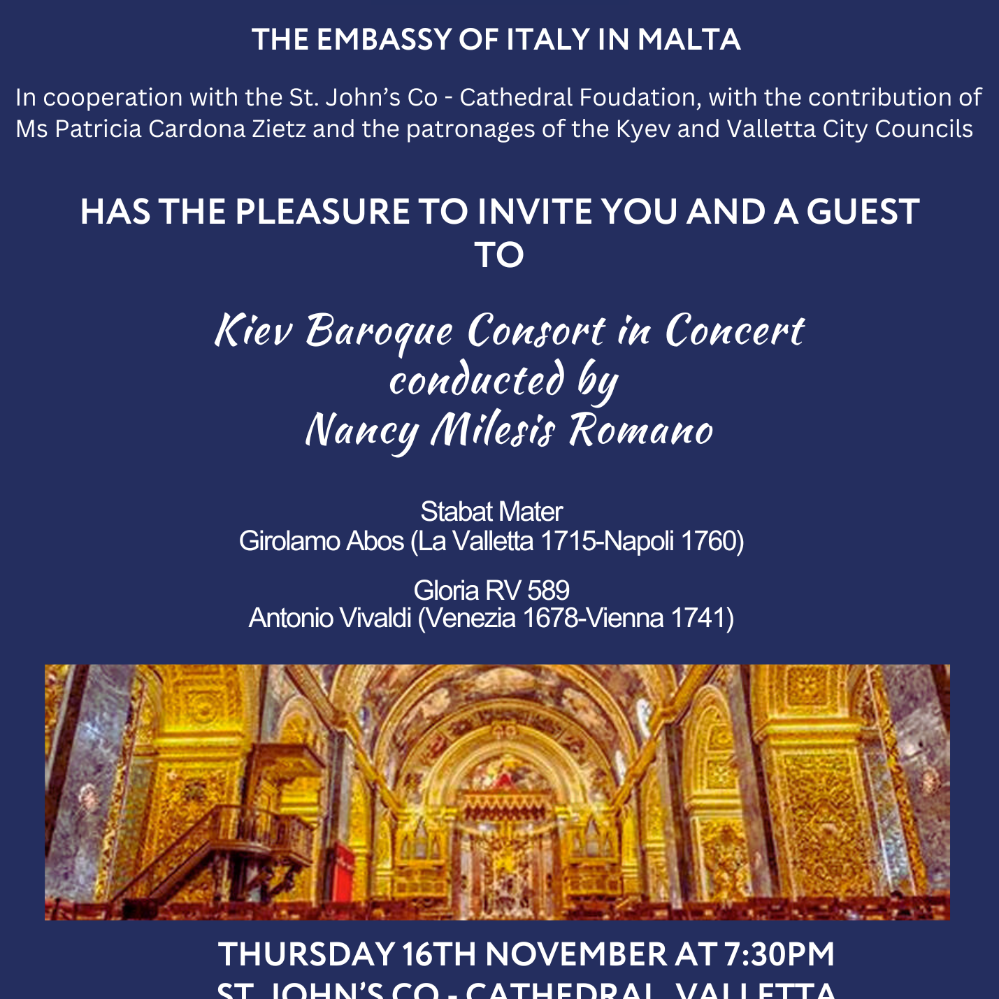 Kiev Baroque Consort Concert