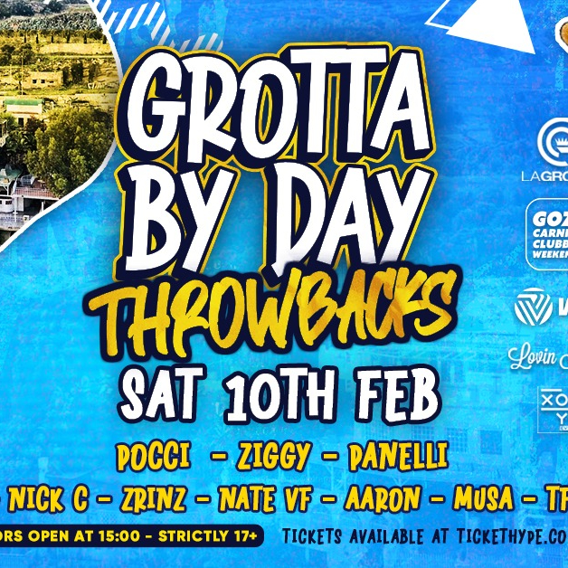 Throwbacks- Grotta by Day - Gozo Carnival