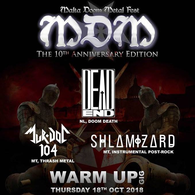Malta Doom Metal Fest 2018 - Warm-Up Event