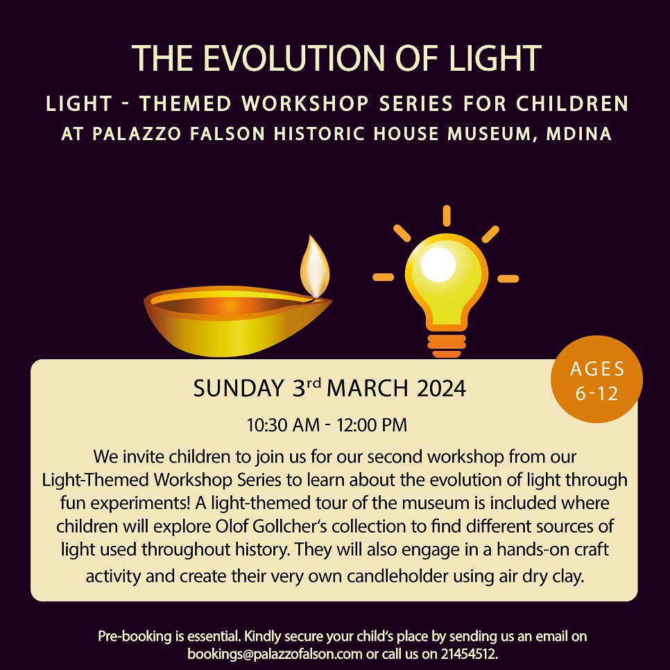 The Evolution Of Light: Light-Themed Workshop Series for Children