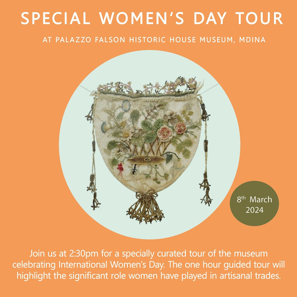 Special Women’s Day Tour at Palazzo Falson Historic House Museum